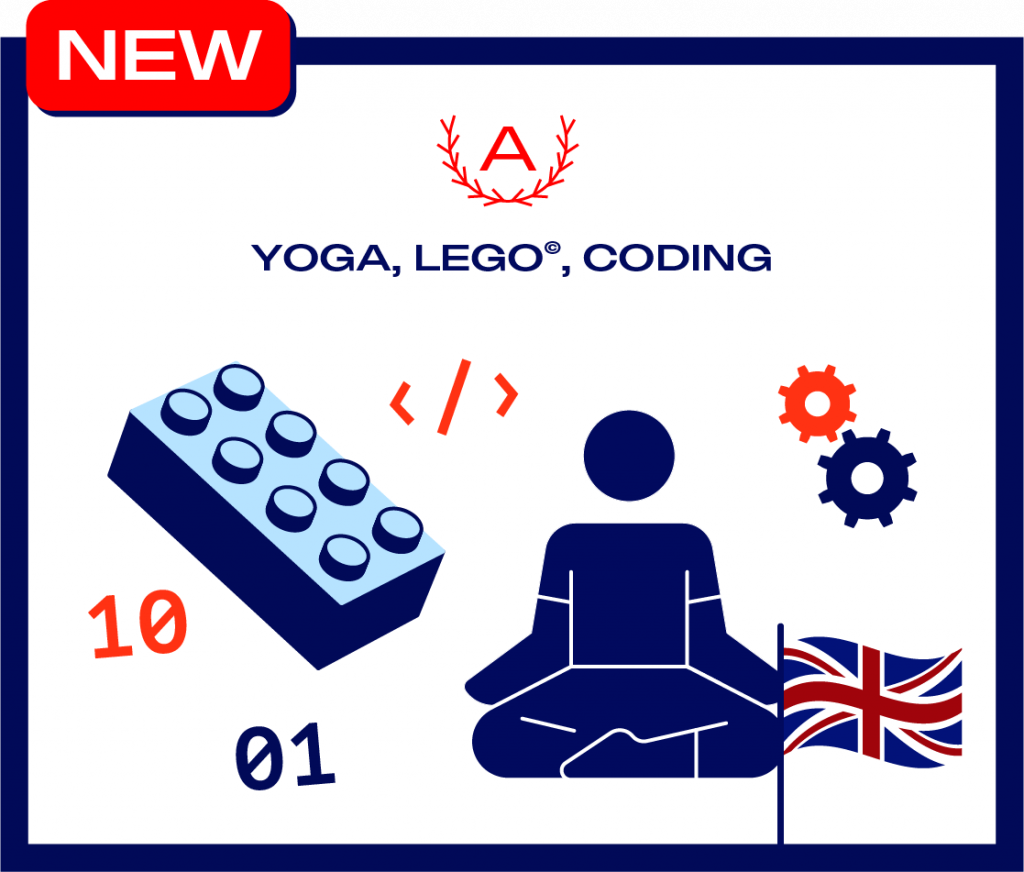Coding, Yoga, LEGO® bricks for little ones in English - Union School